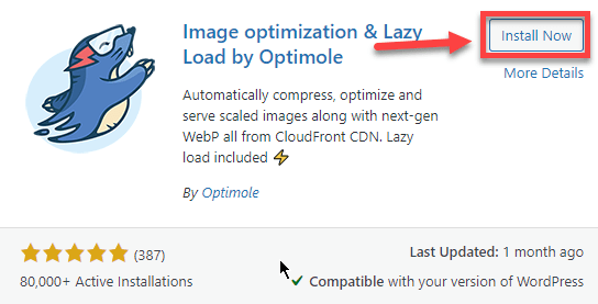Connect Optimole with API Key - Install Optimole Plugin In WordPress.